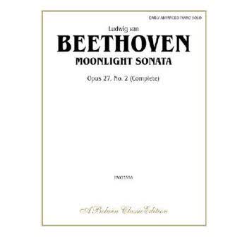 【】Moonlight Sonata, Op. 27, No. 2