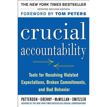【】Crucial Accountability, 2e: Tools for