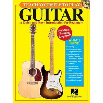 【】Teach Yourself to Play Guitar [With CD