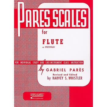 【】Pares Scales: Flute or Piccolo