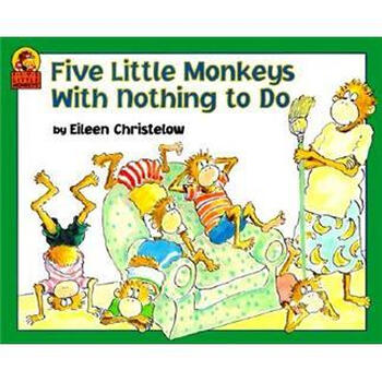 Five Little Monkeys with Nothing to Do 进口故事书