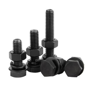 REUNI 螺栓 （包含平垫、弹垫、螺母）M8*30 8.8级碳钢 标配/套【图片 价格 品牌 报价】-京东