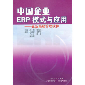 中国企业ERP模式与应用【保证正版】