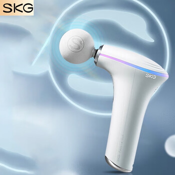 【SKG按摩器】SKG迷你筋膜枪 肌肉放松 全身按摩 便携长续航低音热敷按摩 F5 热敷款 象牙白【行情 报价 价格 评测】-京东