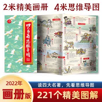 四大名著思维导图画册（漫画版）