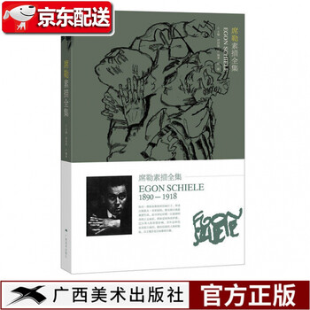 席勒素描全集 陈聪 著，胡国强 编 广西美术出版社