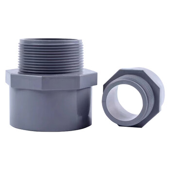 【飓程给水管】飓程 CPVC给水管 外丝直接国标PVC管件 单位：个 DN15（内径20mm）国标 【行情 报价 价格 评测】-京东