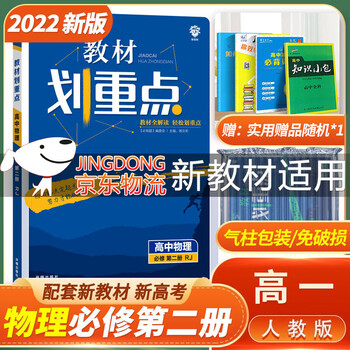 2022新教材专用 教材划重点高中物理必修第二册人教版高一物理必修二2同步教材全解教材完全解读