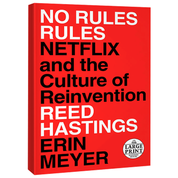 无规则的规则 不拘一格 网飞传奇 英文原版 No Rules Rules Netflix公司文化的重