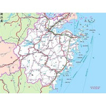 浙江省交通图 本社 人民交通出版社