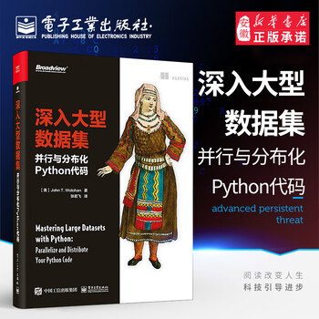深入大型数据集 并行与分布化Python代码 python编程入门书籍 Hadoop和Spark框架