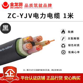 ZC-YJV/WDZB-YJY交联电缆低烟无卤铜芯工程高压线缆舰 ZC-YJV 3X10+2X6【图片 价格 品牌 报价】-京东
