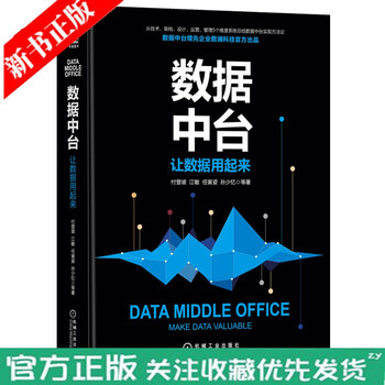 数据中台：让数据用起来 