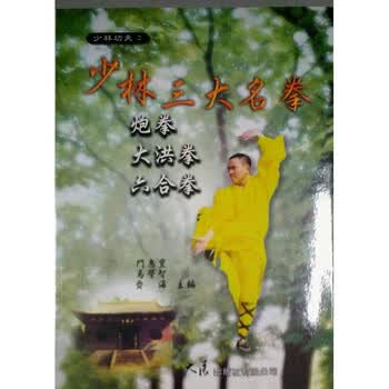 现货台版 少林三大名拳 炮拳大洪拳六合拳 武术风格技击功能自律体能训练舒筋活血运动健