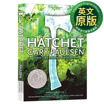 手斧男孩 英文原版小说 Hatchet 短斧 纽伯瑞奖 儿童绘本大奖