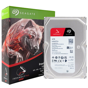 希捷(Seagate) 酷狼系列 NAS硬盘 PMR CMR垂直磁记录 网络存储 SATA ST16000NT001【16TB】【图片 价格 ...