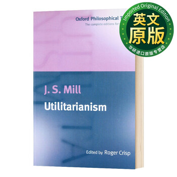 Utilitarianism 功利主义 英文版 约翰斯图尔特密尔 豆瓣推荐 英文版 进口英语原版书籍 英文原版