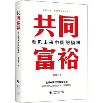 共同富裕 看见未来中国的模样 王立胜  书籍