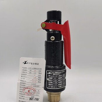 浙江燕峰弹簧式安全阀A27W-10T/16T储气罐丝扣铸铁安全阀DN20 DN250.7-1.0整定0.84【图片 价格 品牌 报价】-京东