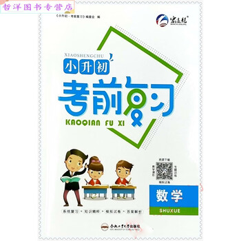全新正版2019小升初考前复习数学（复习+知识精粹+模拟试