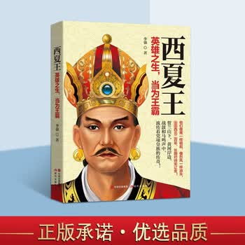 西夏王 英雄之生当为王霸 历代帝王传记 中国历史 西夏王朝 西夏历史书籍 现代出版社
