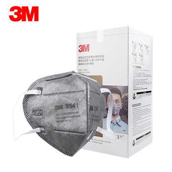 【3M9541】3M 9541 有机蒸气异味及颗粒物防护KN95活性炭口罩耳带式25只装【行情 报价 价格 评测】-京东