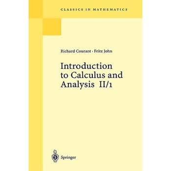 Introduction to Calculus and Analysis II/1: ...
