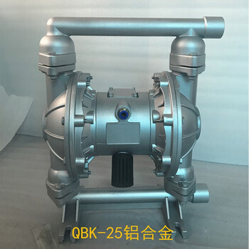 唬枳QBK气动隔膜泵/QBK-25/QBY/40不锈钢铝合金铸铁塑料隔膜泵气动 QBK-25不锈钢304 F46【图片 价格 品牌 报价】-京东
