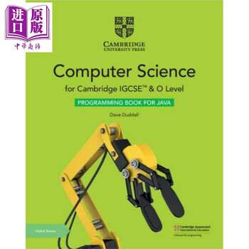 剑桥大学出版 Cambridge IGCSE OLevel Computer Science Programming Book for Java计算机科学Java编程书带线上账号