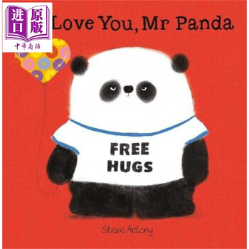 We Love You Mr Panda 礼貌的熊猫先生 我们爱你 英文原版 进口图书 儿童绘本 故事图画书 3-6岁