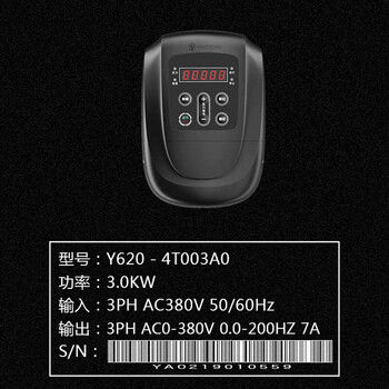 优众变频器y620背负式变频器恒压供水三相380v220v水泵控制器 三相380V3.0KW【图片 价格 品牌 报价】-京东