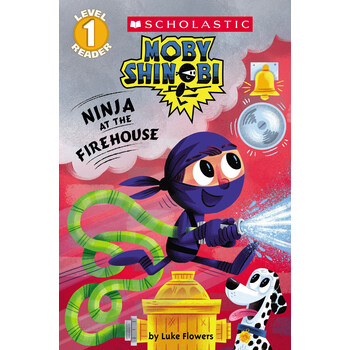 学乐 分级读本：忍者在消防站 英文原版 进口故事  ninja at the firehouse 7-9岁