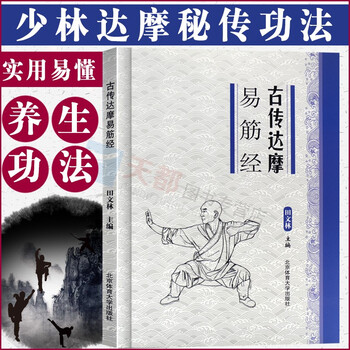 古传达摩易筋经  田文林 健身养生功法 中国武术功夫 武术太极拳武功书籍
