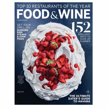 【包邮】【订阅】Food & Wine 美国英文原版 美食与美酒杂志 年订12期
