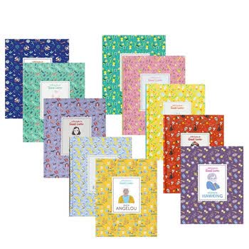 【】【小指南大人物系列】10册 达芬奇+居里+弗里达+霍金+达尔文等 英文原版绘本儿童青少年读物图书