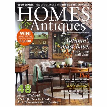 【包邮】【订阅】BBC Homes and Antiques 家居古董室内设计杂志 英国英文原版 年订13期