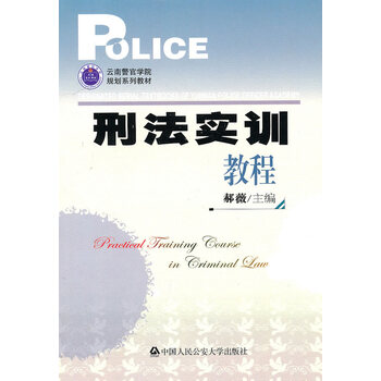 刑法实训教程/法律/书籍