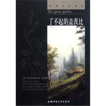 了不起的盖茨比菲茨杰拉德安徽师范大学出版社9787811410662 小说书籍