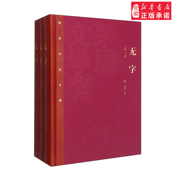 茅盾文学奖获奖作品全集：无字（套装1-3册） 张洁著 中国现当代文学小说书籍