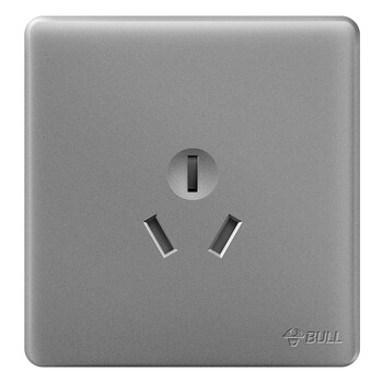 【公牛G28Z104】公牛(BULL) 墙壁插座 G28系列 一位三极三孔插座16A 86型面板G28Z104 星空灰 暗装【行情 报价 价格 评测】-京东