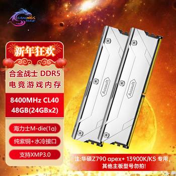 新乐士（SAMNIX）DDR5 7200 8000台式机内存条水冷Assault合金战士 48G（24Gx2）8400 C40/XMP【图片 价格 品牌 报价】-京东