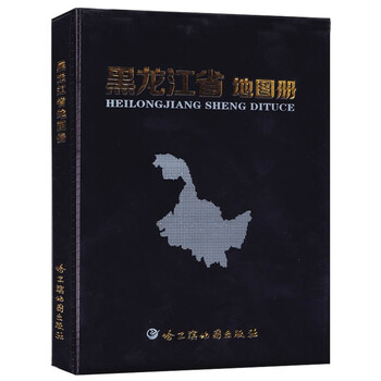 黑龙江省地图册 行政区划 交通旅游 黑龙江省情概貌 中心街区 详细标注