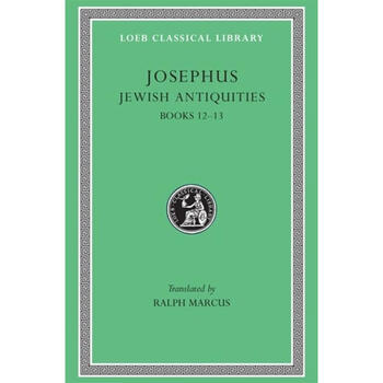 Jewish Antiquities: - Jewish Antiquities, Bk...
