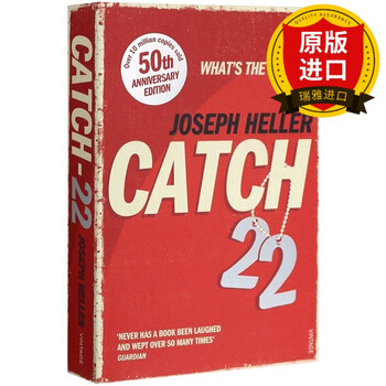 第二十二条军规 英文原版小说  Catch-22 英文版 美国黑色幽默经典文学名著 约瑟夫海勒