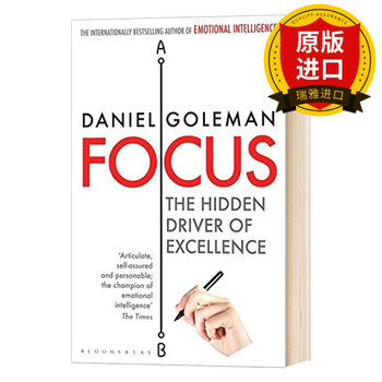 专注 英文原版 Focus The Hidden Driver of Excellence 全英版