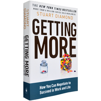 getting more by Stuart Diamond 沃顿商学院谈判课 谈判的技巧和策略 获得更多谈判术语  英文原版现货
