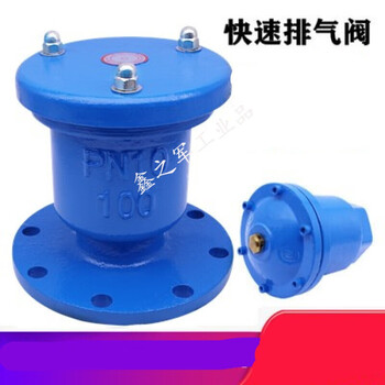 P41X-10/16法兰排气阀P11X丝扣快速排气阀自来水管道自动进排气阀 DN100(法兰)【图片 价格 品牌 报价】-京东