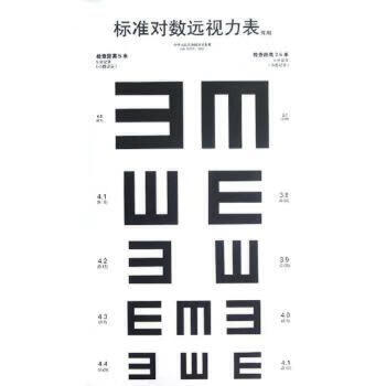标准对数远视力表（4页版）