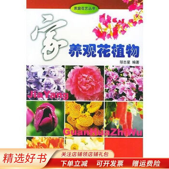 家养观花植物 邬志星