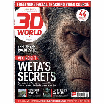 【包邮】【订阅】3D WORLD 三维动画设计杂志 英国英文原版 年订13期